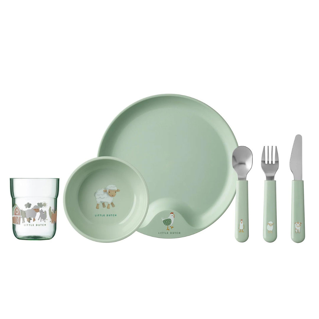 Little Dutch x Mepal Dinnerware 6 Piece Set | Little Farm – Nola Baby
